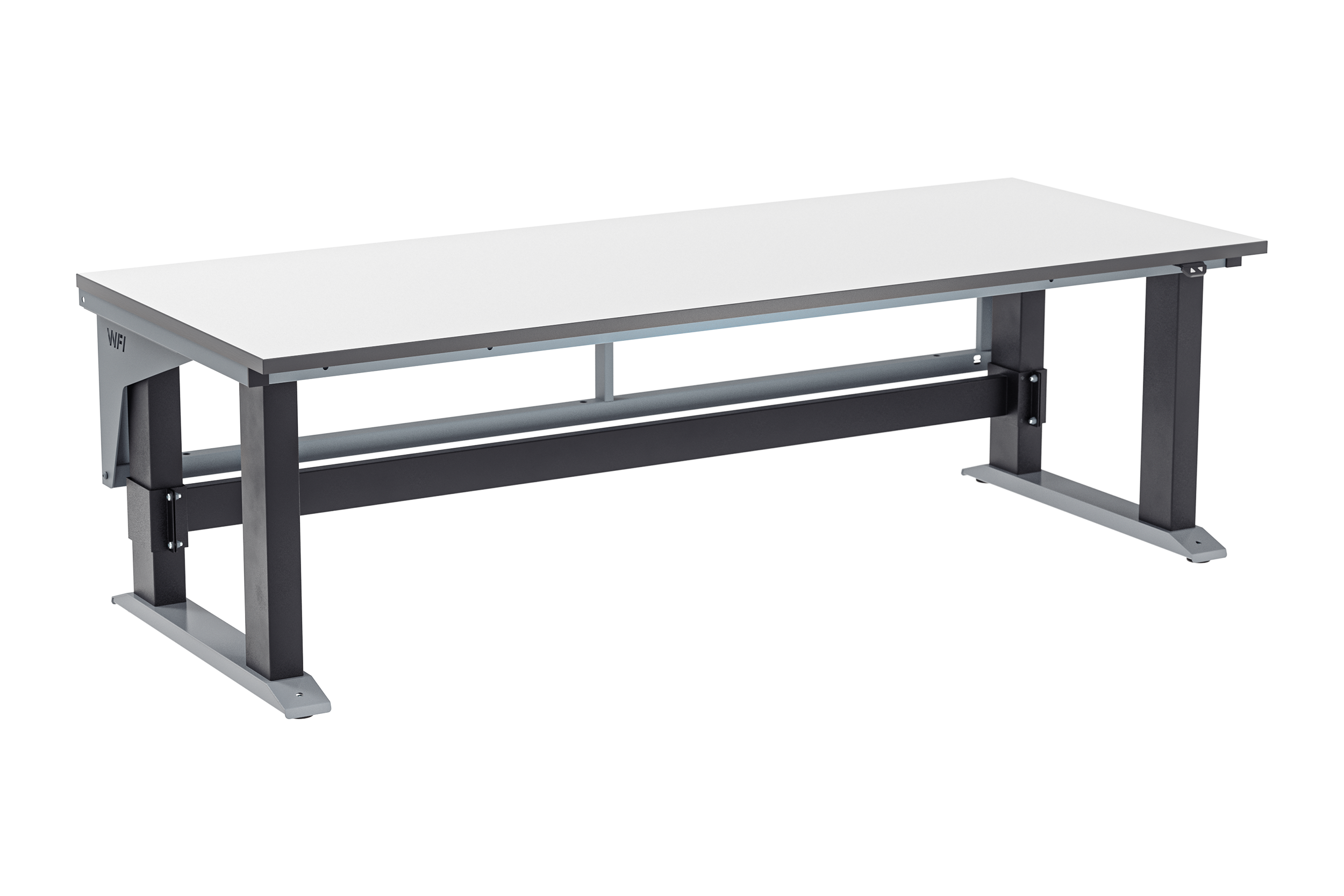 Workbench W280 mm 2000x800 Grey Laminate - WFI AB